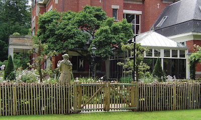 Kastanje palen voor afrastering & hekwerken | Houtindetuin.nl